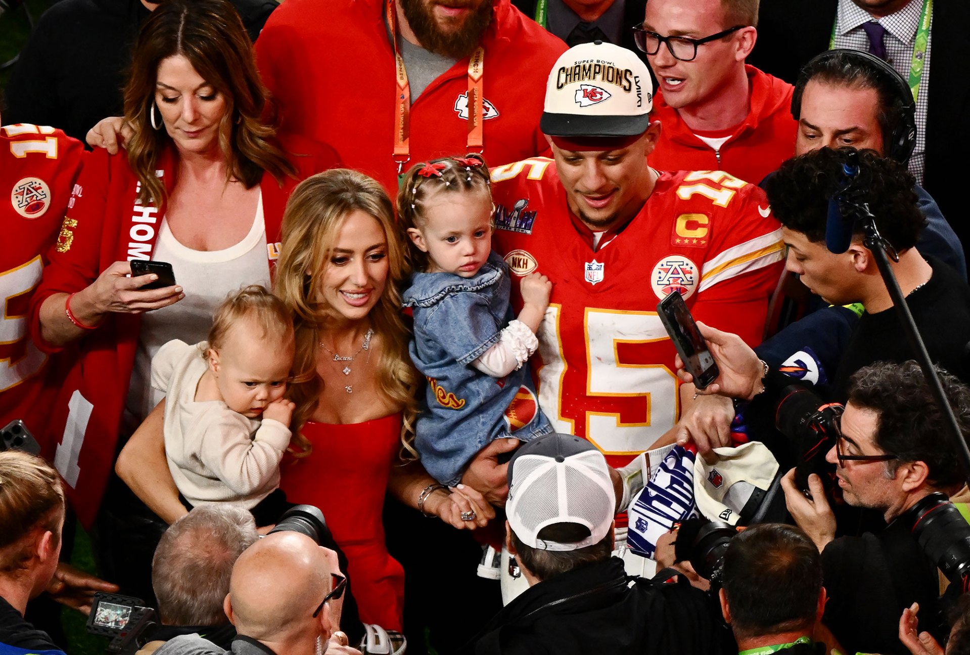 Patrick Mahomes Says Wife Brittany Is a 'Hall of Fame Mom' and Spouse ...