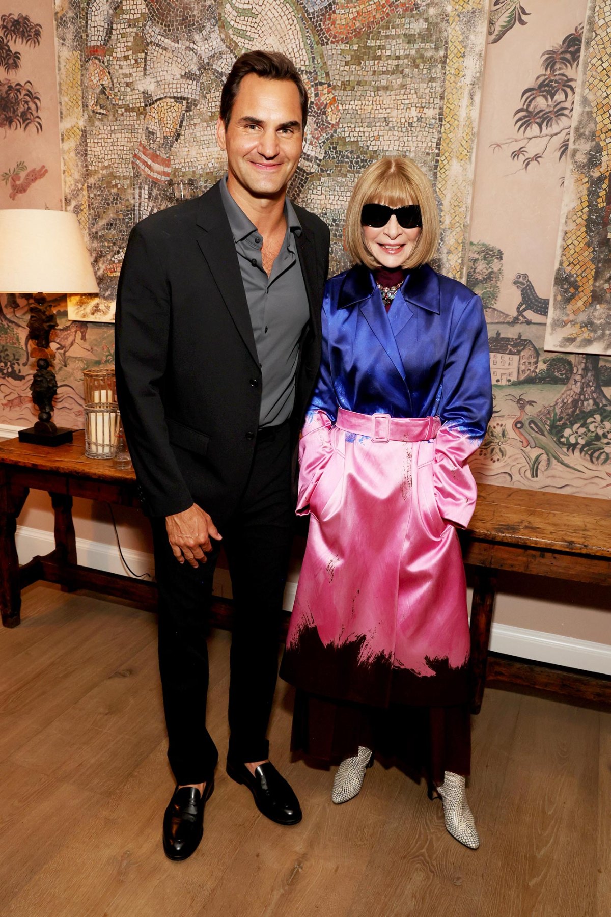 Roger Federer Details ‘Amazing’ Friendship With Anna Wintour | Us Weekly