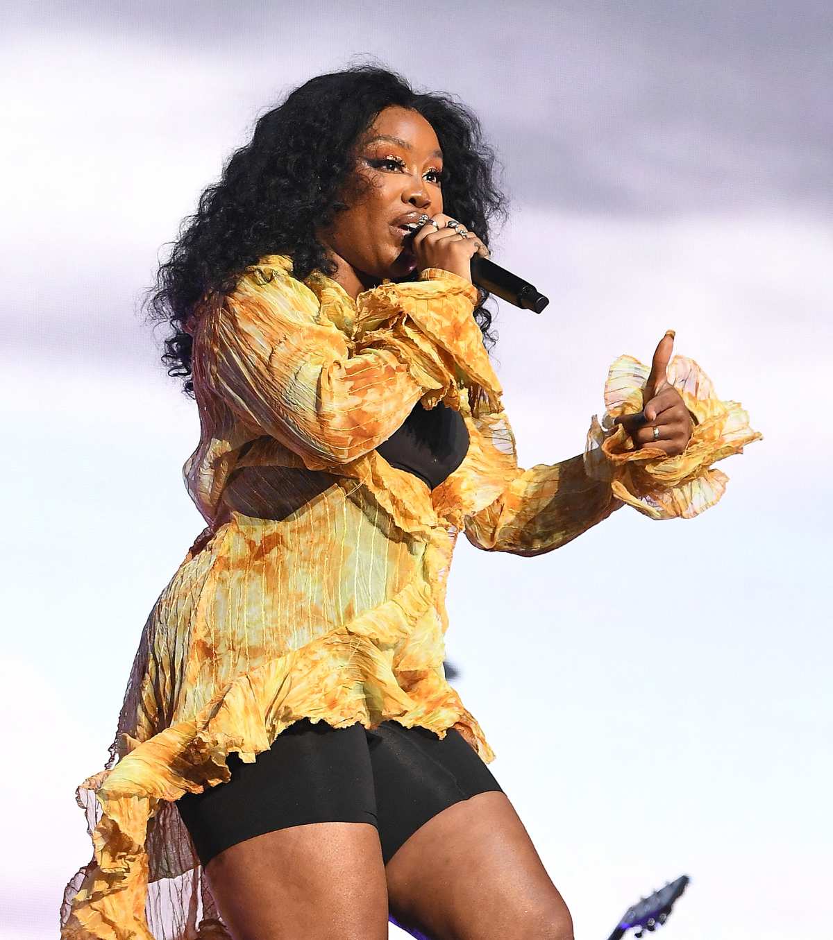 SZA Shaken as Concert Fans Throw Cell Phones and Shoes at Her | Us Weekly
