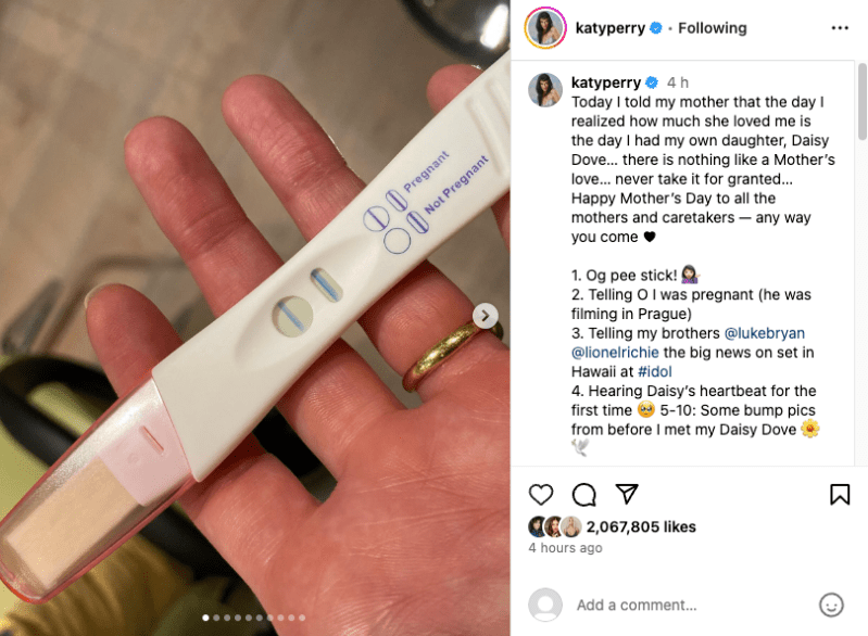 Katy Perry Reflects on Pregnancy With Daughter Daisy Dove | Us Weekly