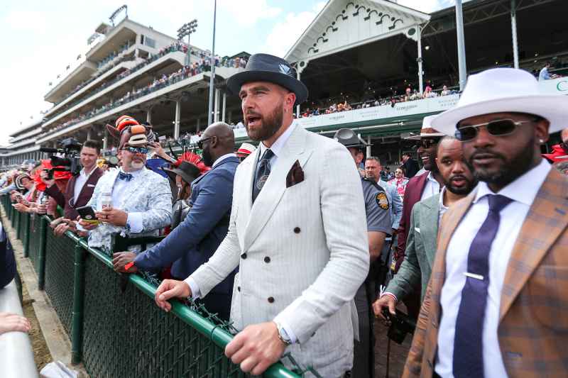 Travis Kelce Looks Dapper in Fedora at 2024 Kentucky Derby - Us