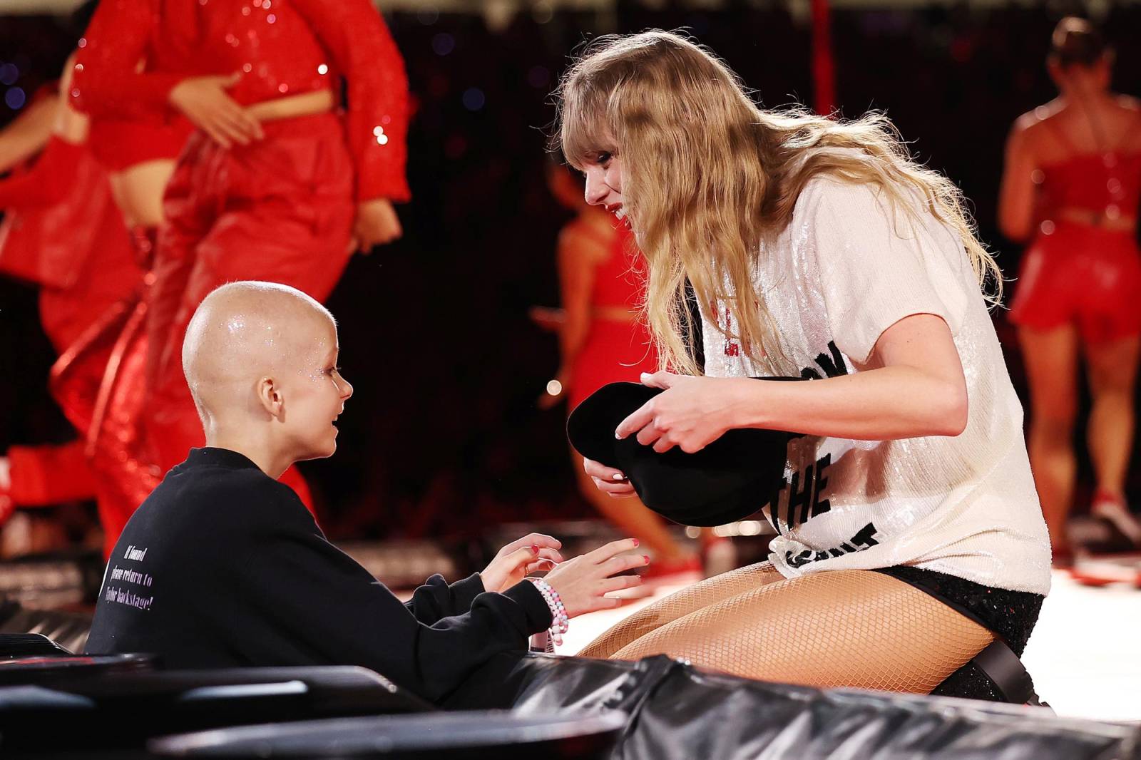 Fans Campaign for 71-Year-Old Swiftie to Get ‘22’ Hat in Dublin | Us Weekly