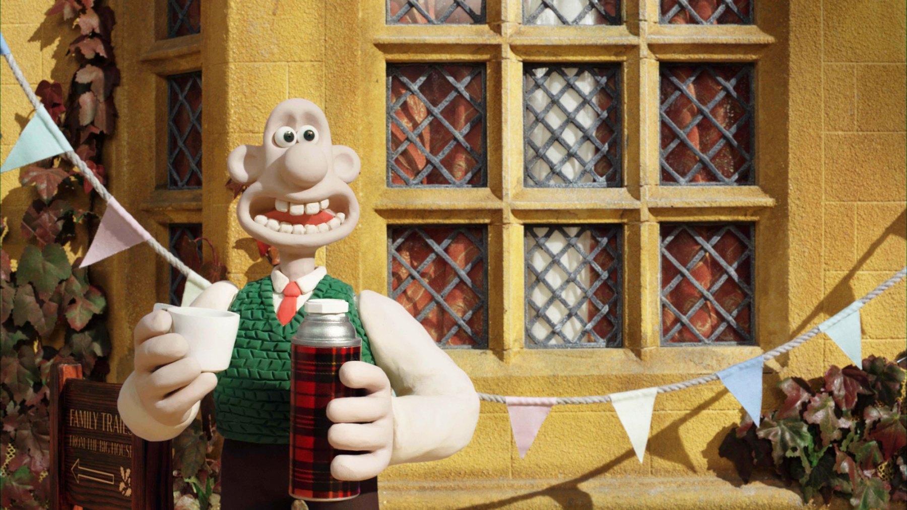 King Charles' New Portrait Vandalized With 'Wallace and Gromit' Cartoon ...