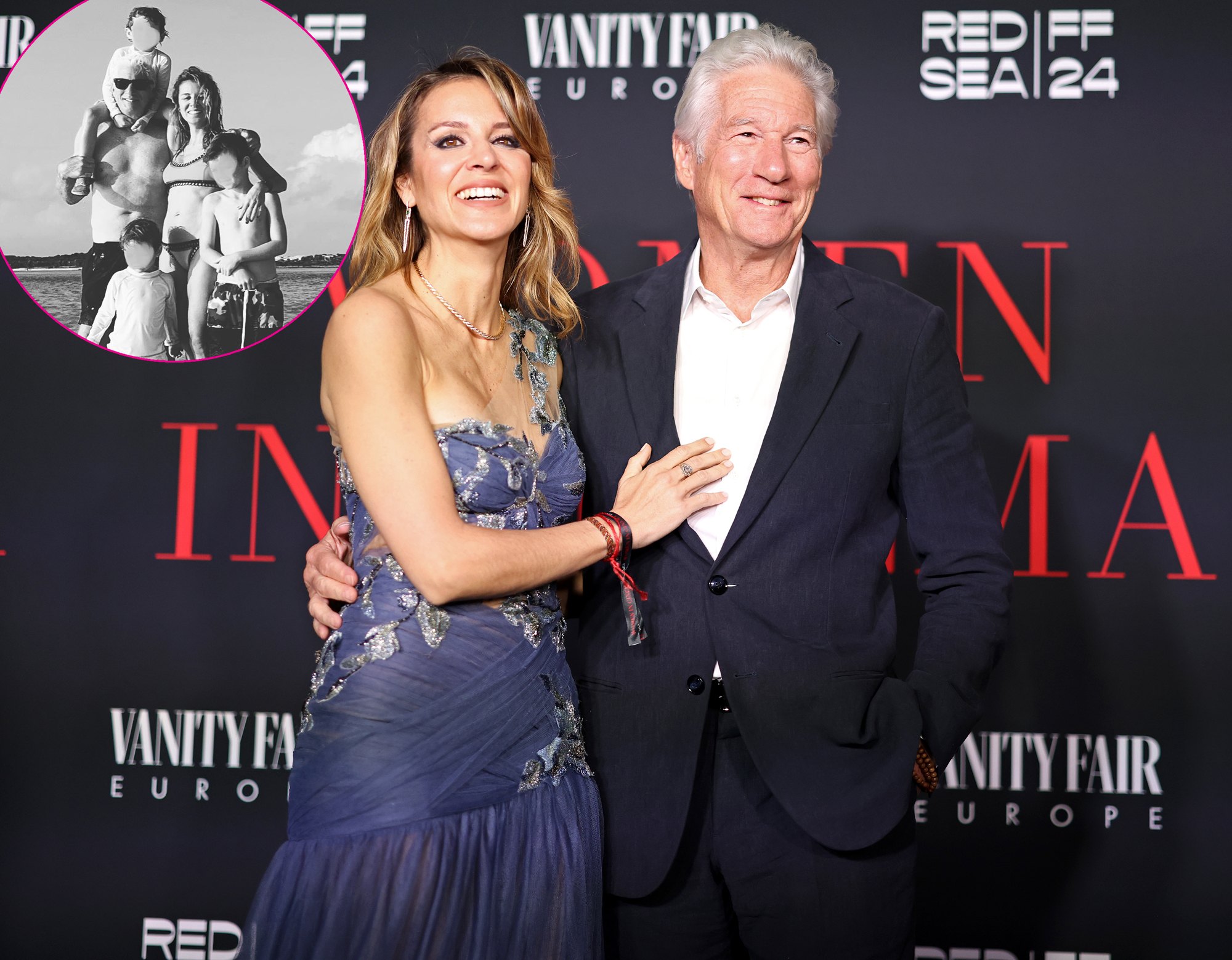 Richard Gere and Alejandra Silva's Red Carpet Moment With Son Homer ...