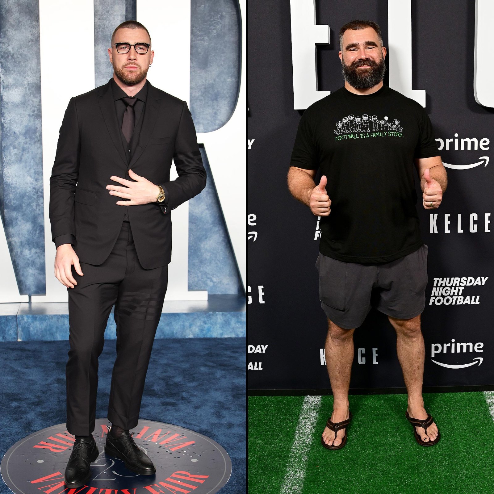 Travis Kelce Jokes That Jason Kelce Has ‘Neanderthal’ Style | Us Weekly