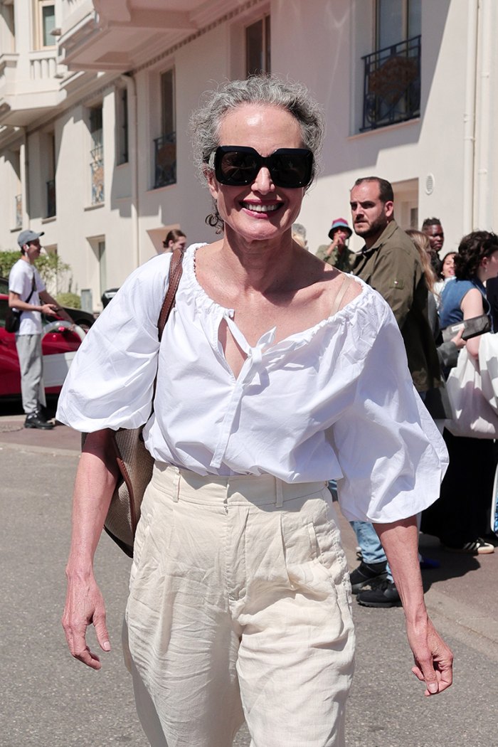 Get Andie MacDowell's Off-Duty Parisian Top Look for Only $30 | Us Weekly