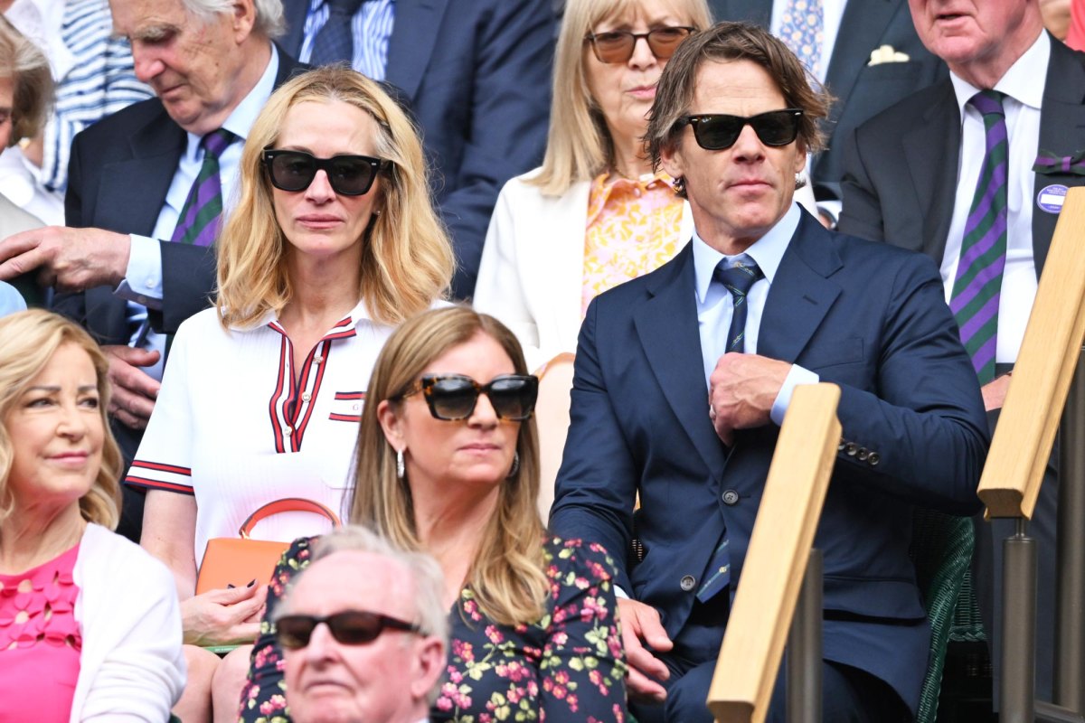 Julia Roberts, Husband Danny Moder Attend Wimbledon Together | Us Weekly