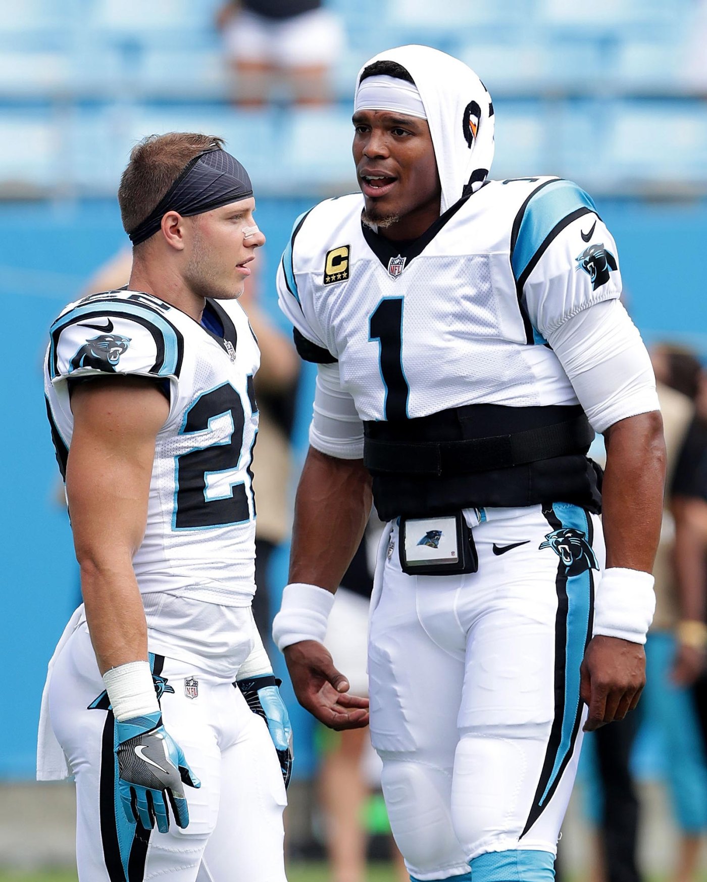 Christian McCaffrey Reacts to Cam Newton Being Upset Over Wedding Snub ...
