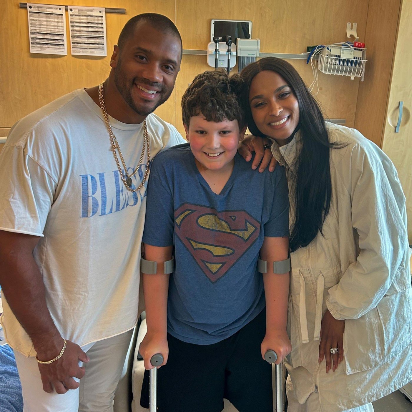 Ciara, Russell Wilson Visit Children’s Hospital on Wedding Anniversary ...