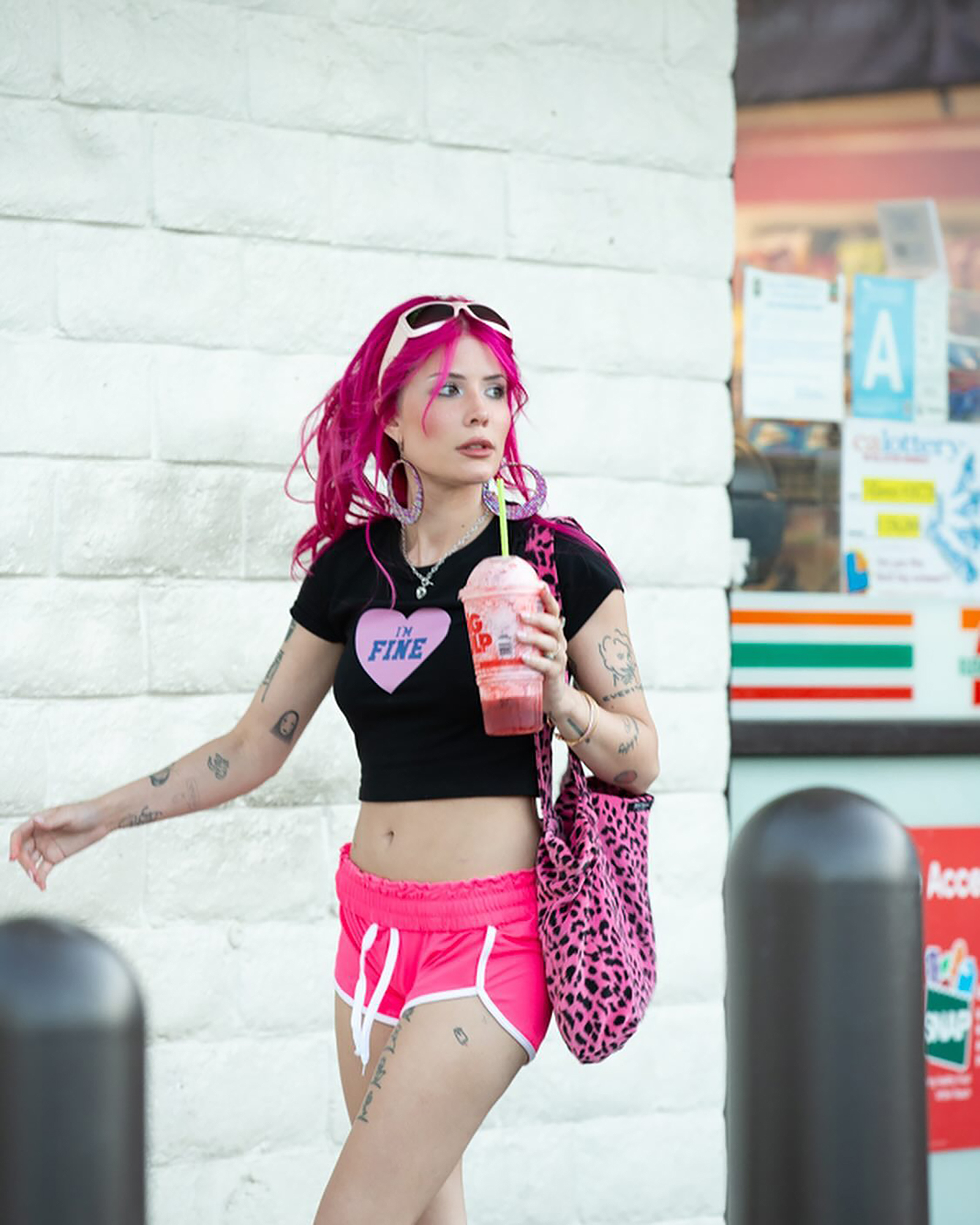 Halsey’s Feeling ‘Lucky in New Britney Spears-Inspired Single | Us Weekly