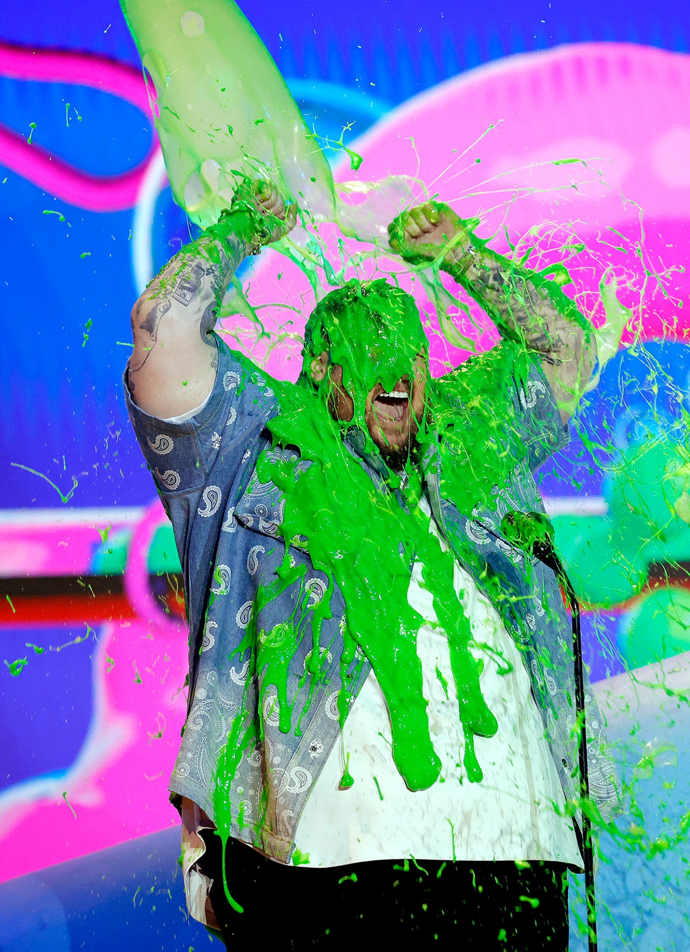 Stars Getting Slimed at the Nickelodeon Kids' Choice Awards | Us Weekly