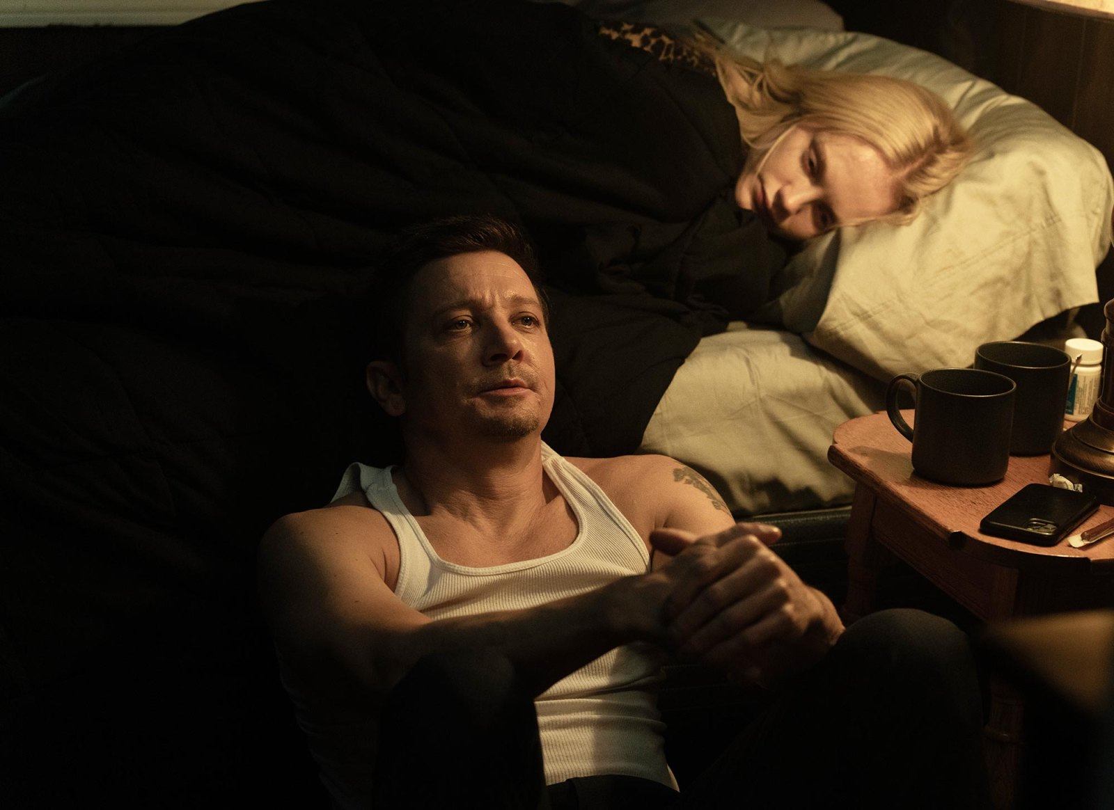 Jeremy Renner Talks Romance for Mayor of Kingstown's Mike and Iris | Us ...