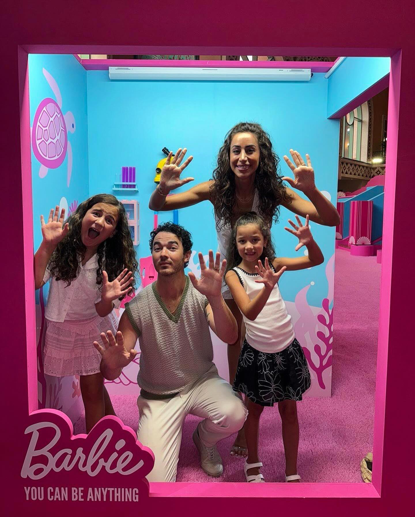 Kevin Jonas, Wife Danielle Bring Daughters Alena, Valentina to US Open ...