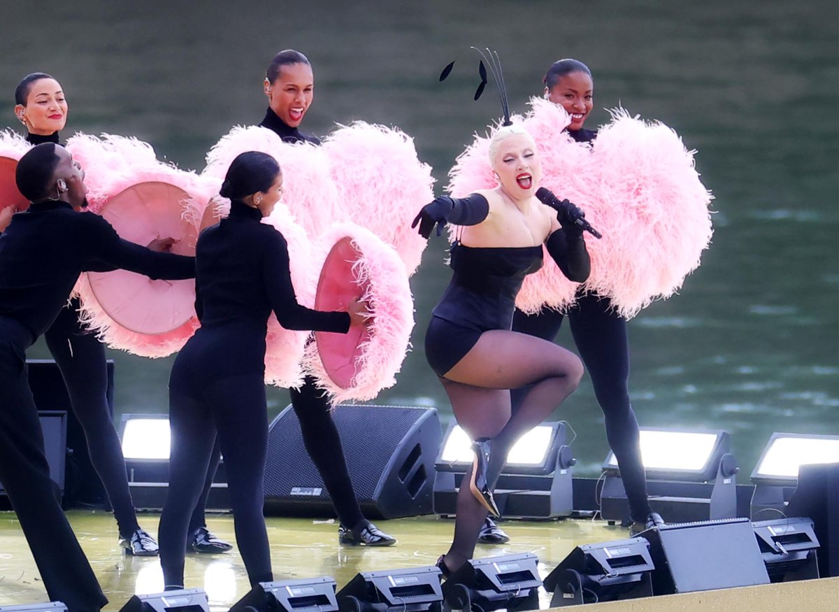 Lady Gaga Performs at the 2024 Paris Olympics Opening Ceremony | Us Weekly
