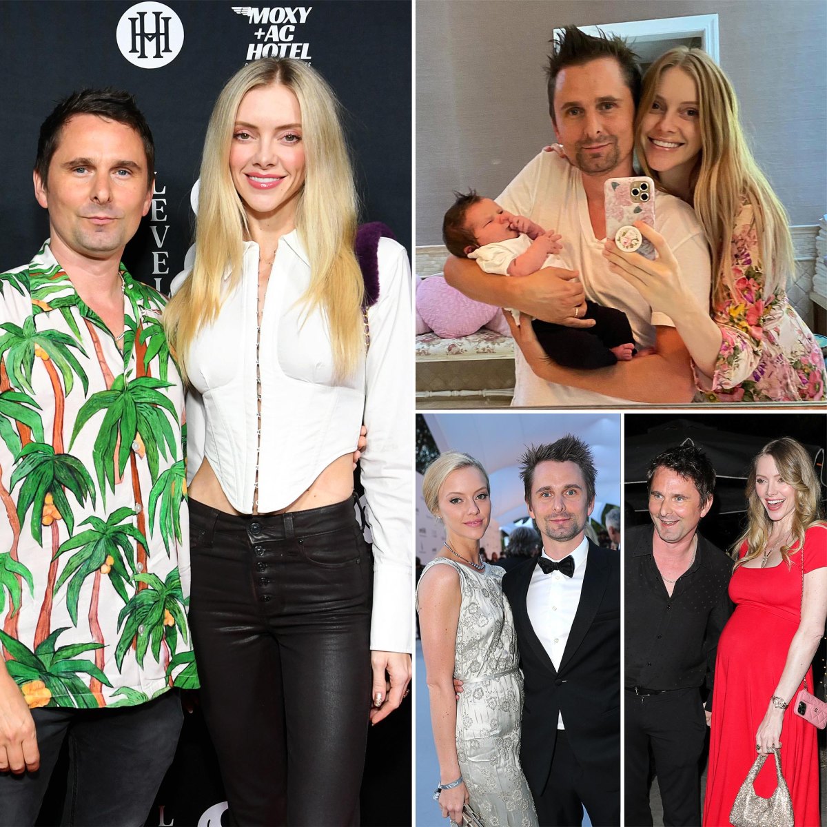 Muse Singer Matt Bellamy and Wife Elle Evans’ Relationship Timeline ...
