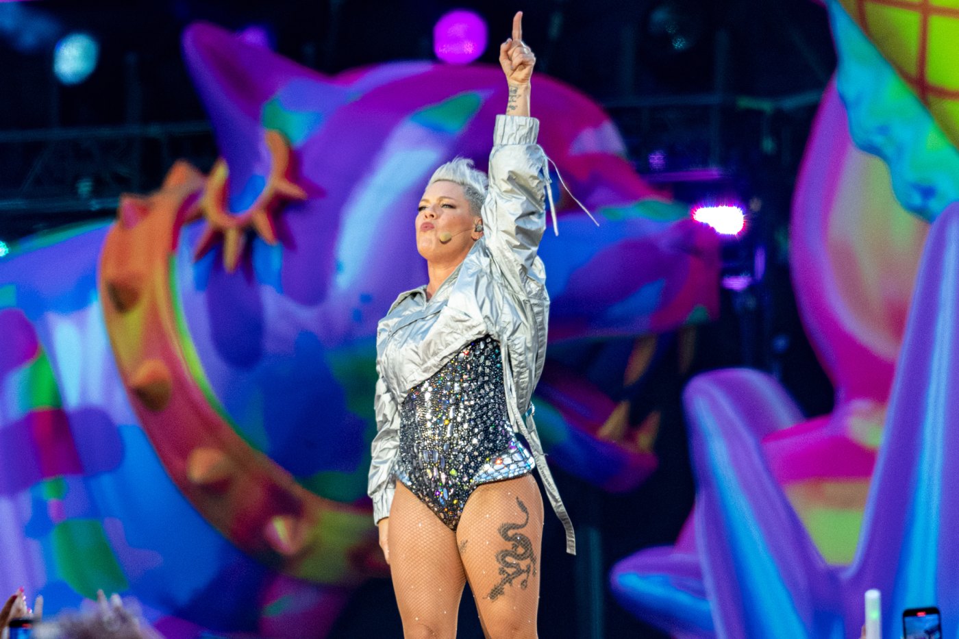 Pink Returns to Concert Stage in Copenhagen After Canceling Show for ...