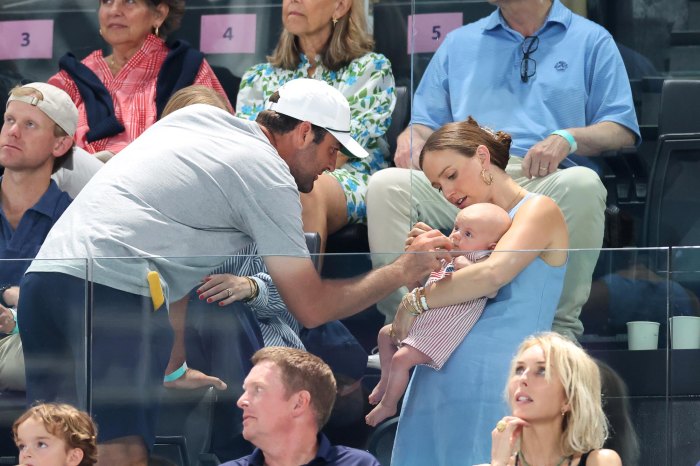 Scottie Scheffler Brings Son Bennett to 2024 Paris Olympics