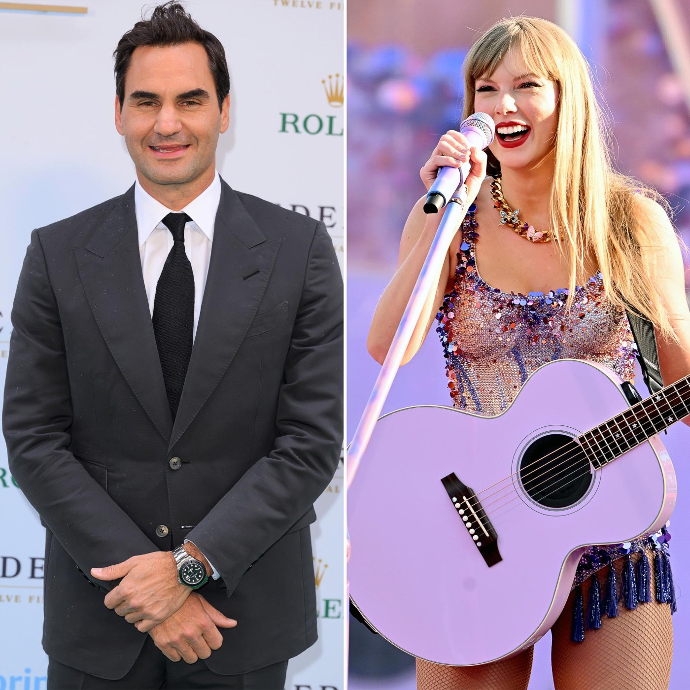 Roger Federer Attends Taylor Swift’s Eras Tour Concert in Zurich | Us ...