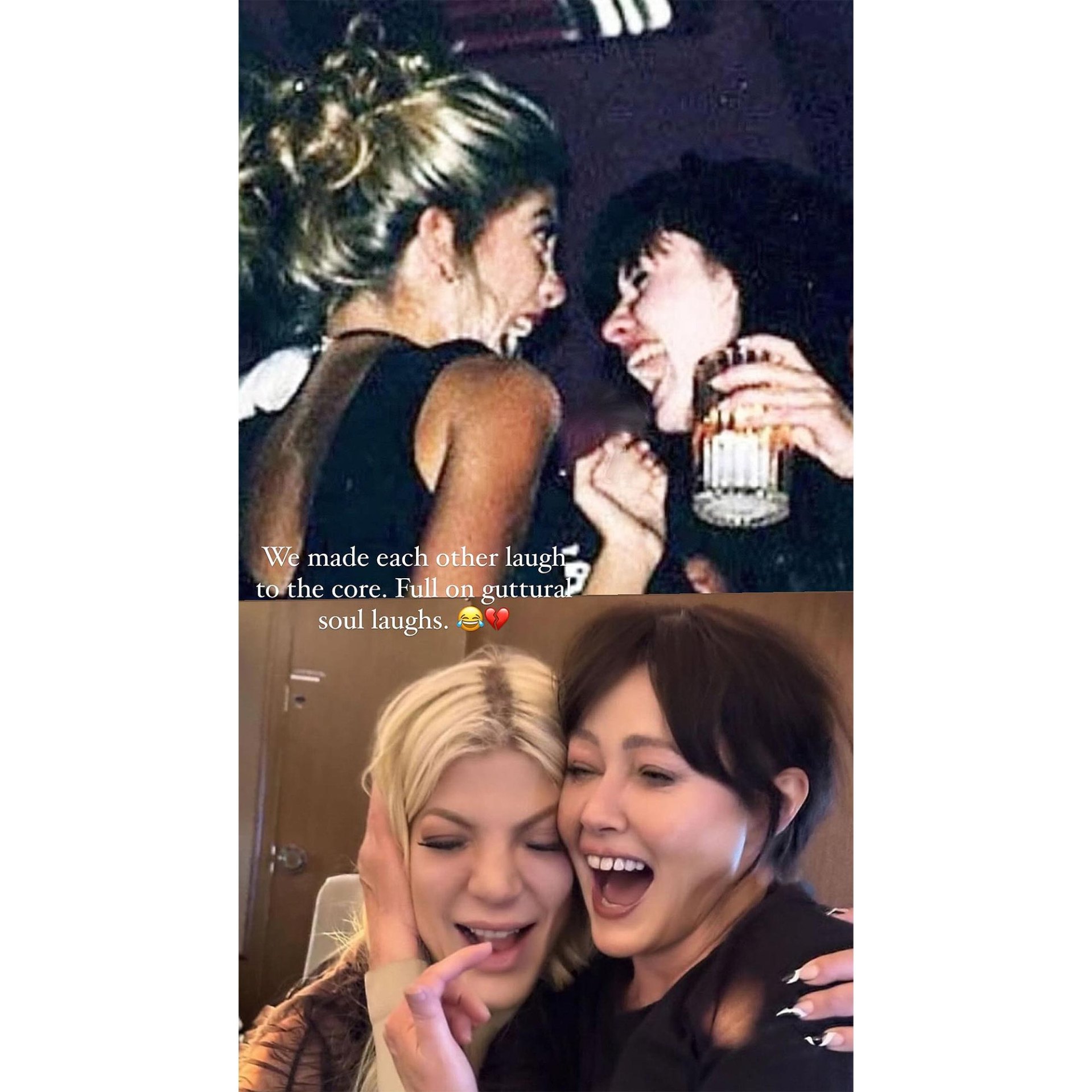 Tori Spelling, Shannen Doherty Made Each Other ‘Guttural Soul’ Laugh ...