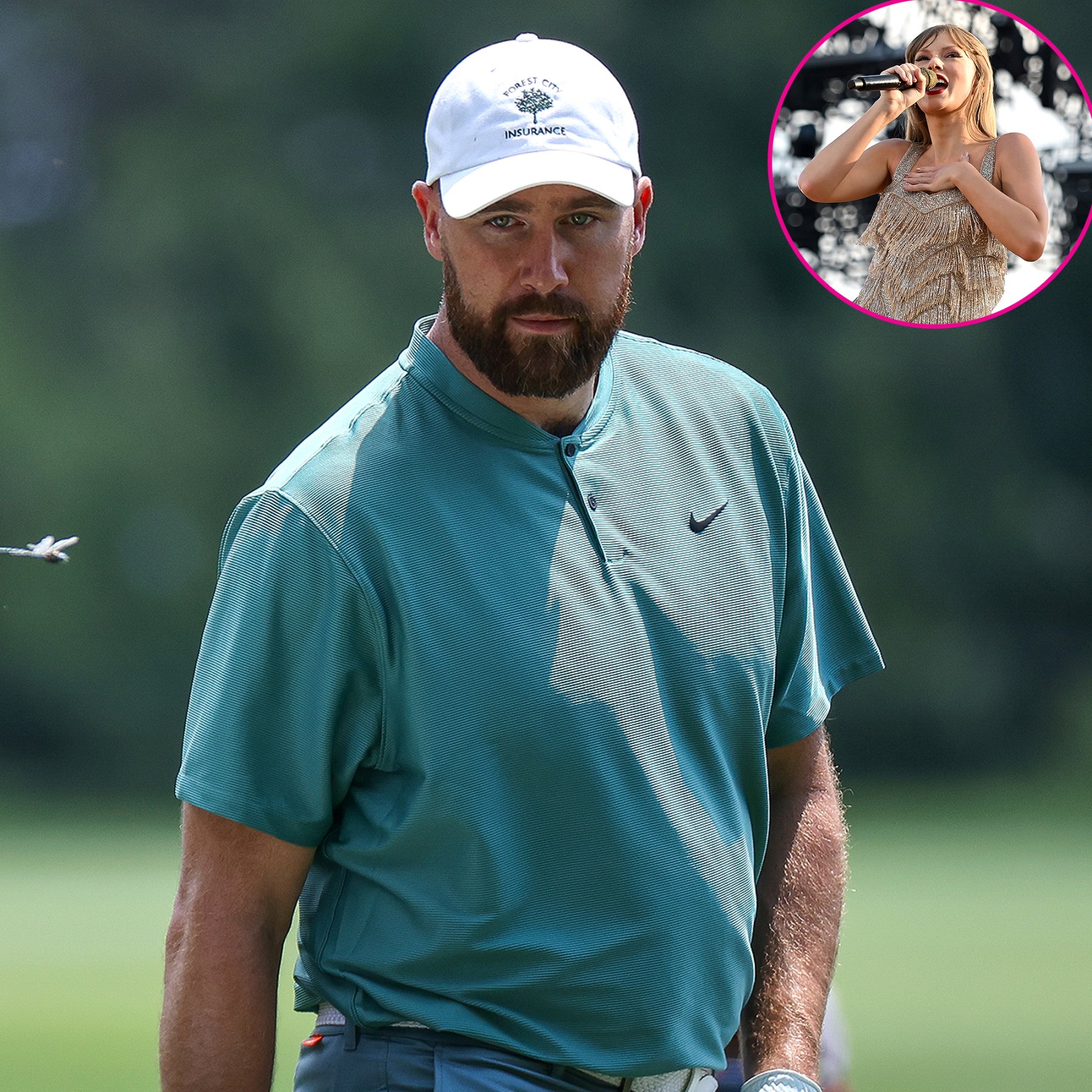 Travis Kelce Has Taylor Swift on the Brain During Golf Tournament | Us ...