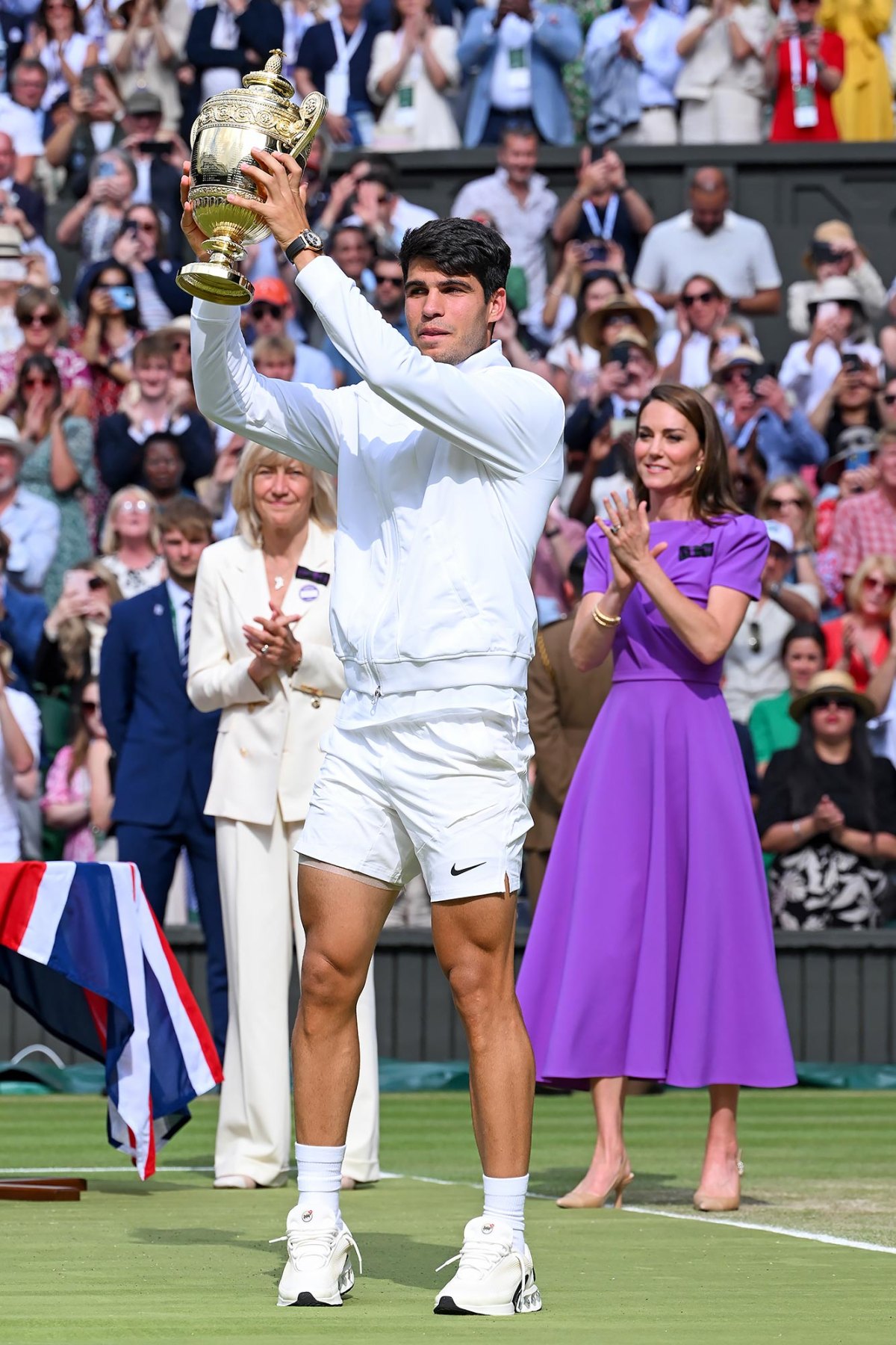 Watch Kate Middleton Introduce Charlotte to Wimbledon Champ Alcaraz ...