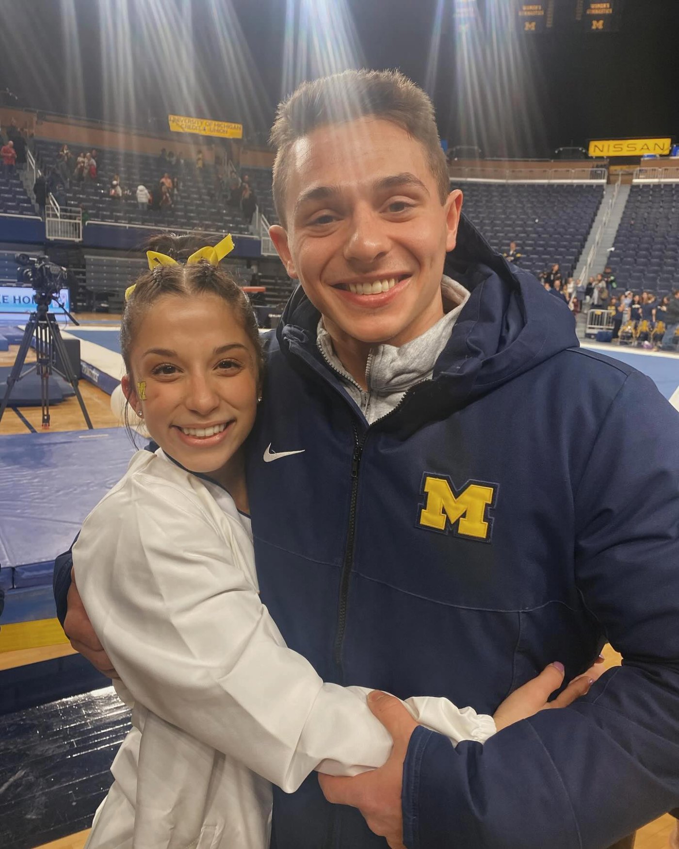 Gymnast Paul Juda and Girlfriend Reyna Guggino Relationship Timeline ...