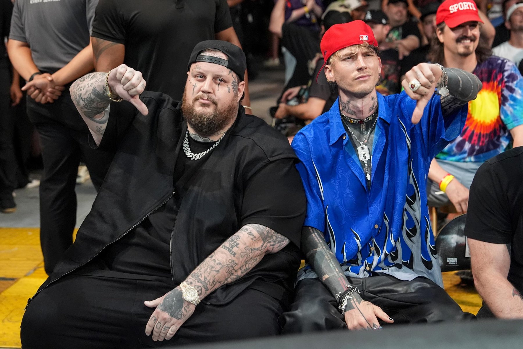 Jelly Roll Steps Into the WWE SummerSlam Ring for His Wrestling Debut ...