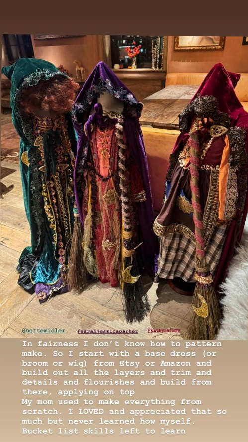 Blake Lively Made Handmade Hocus Pocus Halloween Costumes for Her Kids ...
