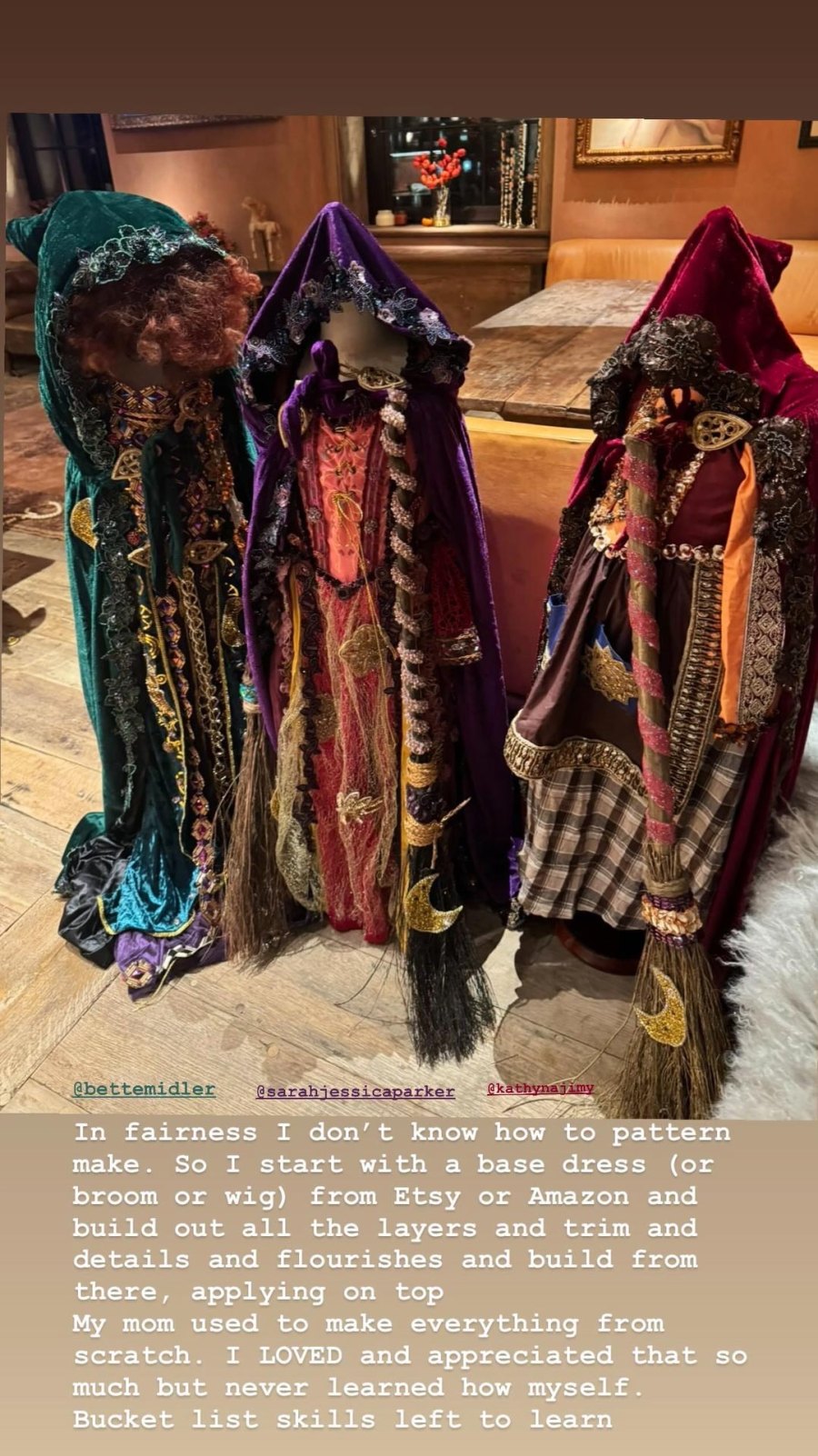 Blake Lively Made Handmade Hocus Pocus Halloween Costumes for Her Kids ...