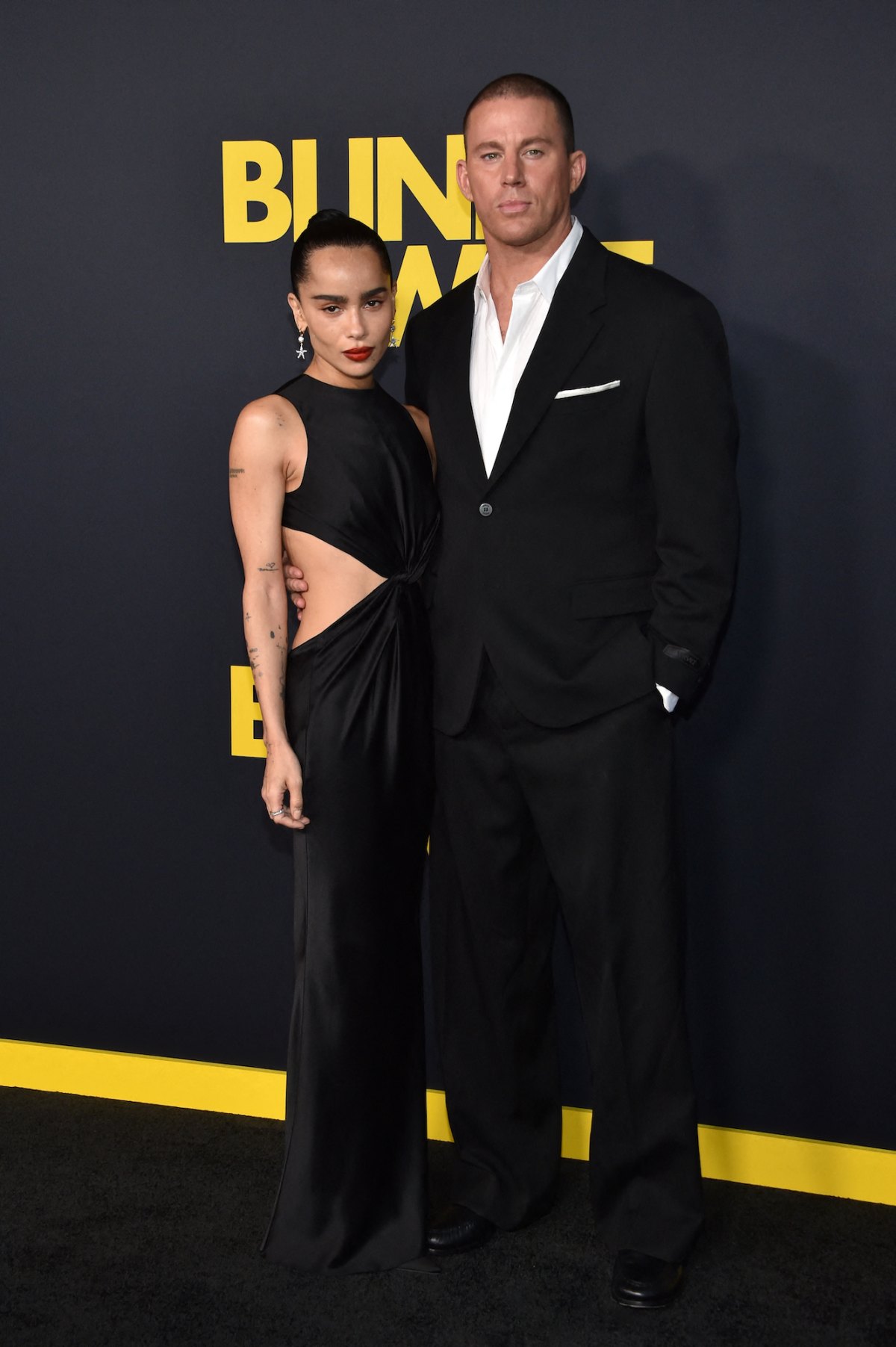 Zoë Kravitz Thanks Fiancé Channing Tatum at Blink Twice Premiere | Us ...