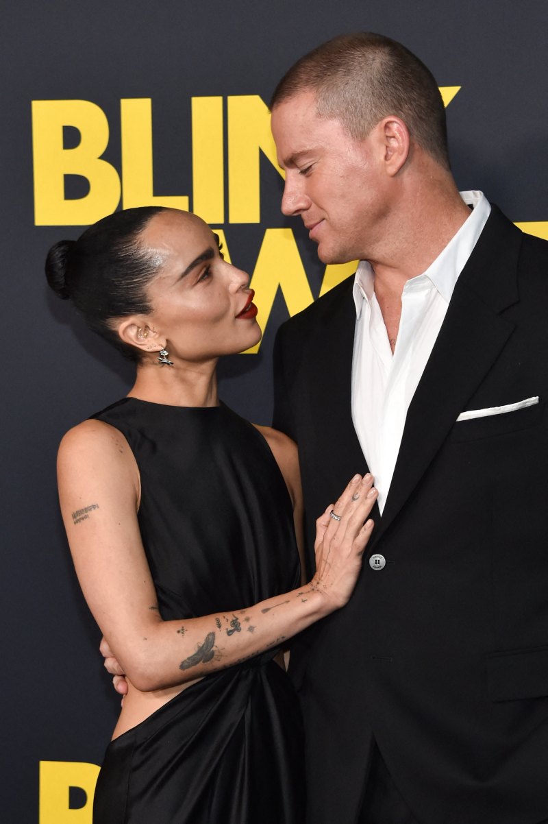 Zoë Kravitz Thanks Fiancé Channing Tatum at Blink Twice Premiere | Us ...
