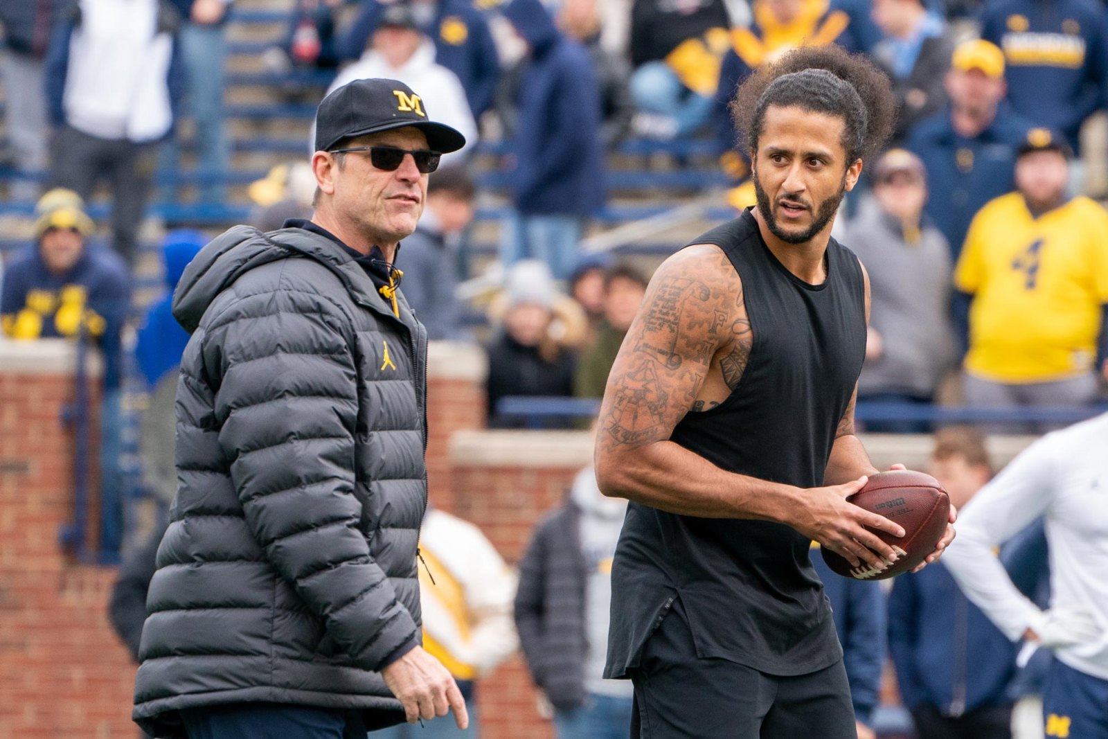 Jim Harbaugh Gives Update on Colin Kaepernick Coaching LA Chargers | Us ...