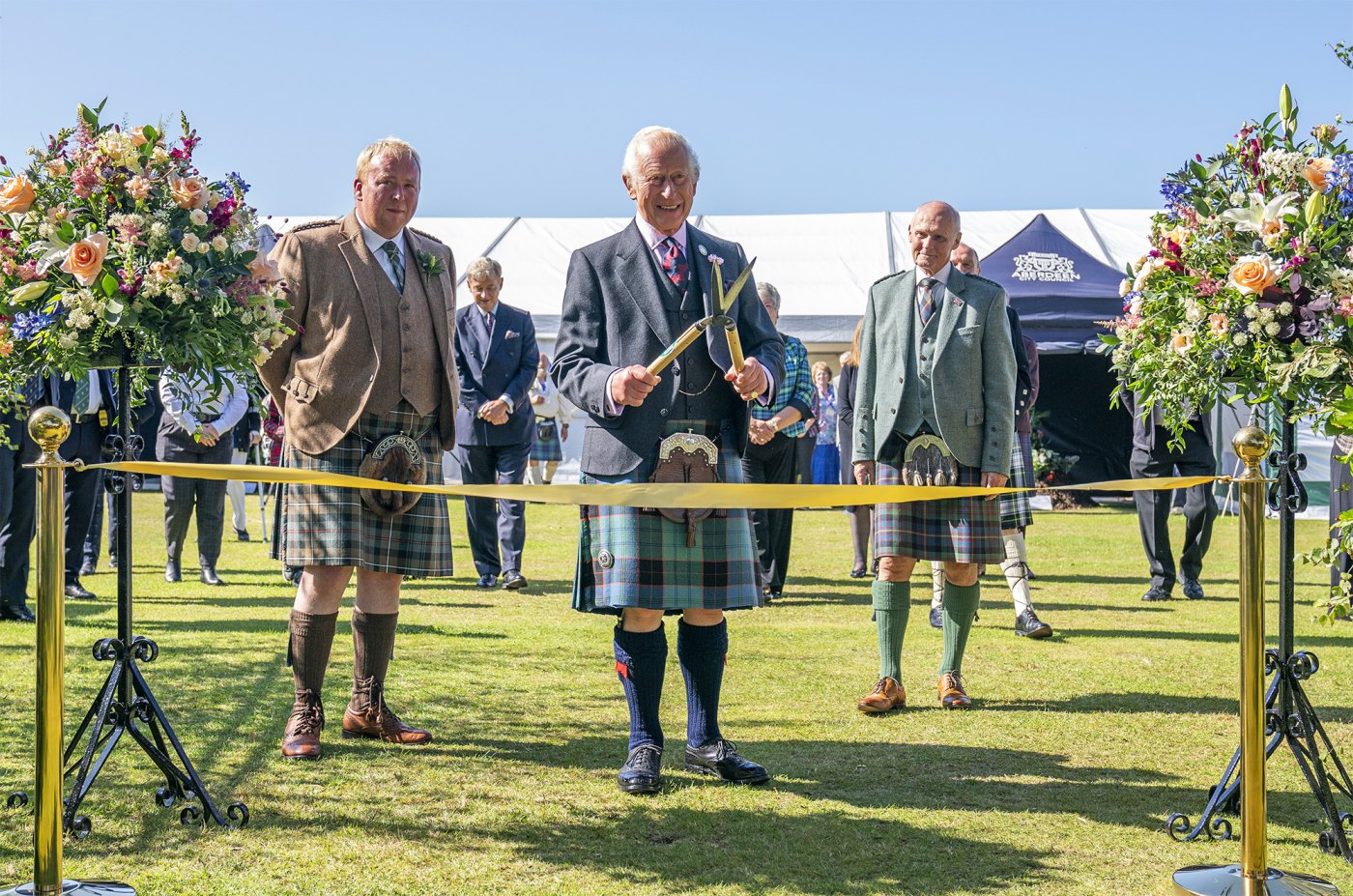 King Charles Opens RHS Aberdeen's 200th Annual Summer Flower Show | Us ...