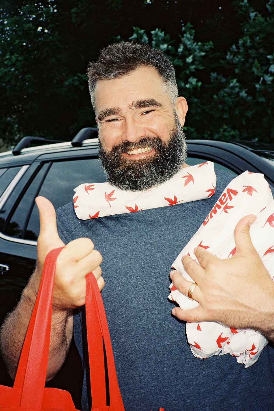 Jason Kelce Stars in Wawa Commercial Directed by Wife Kylie Kelce | Us ...