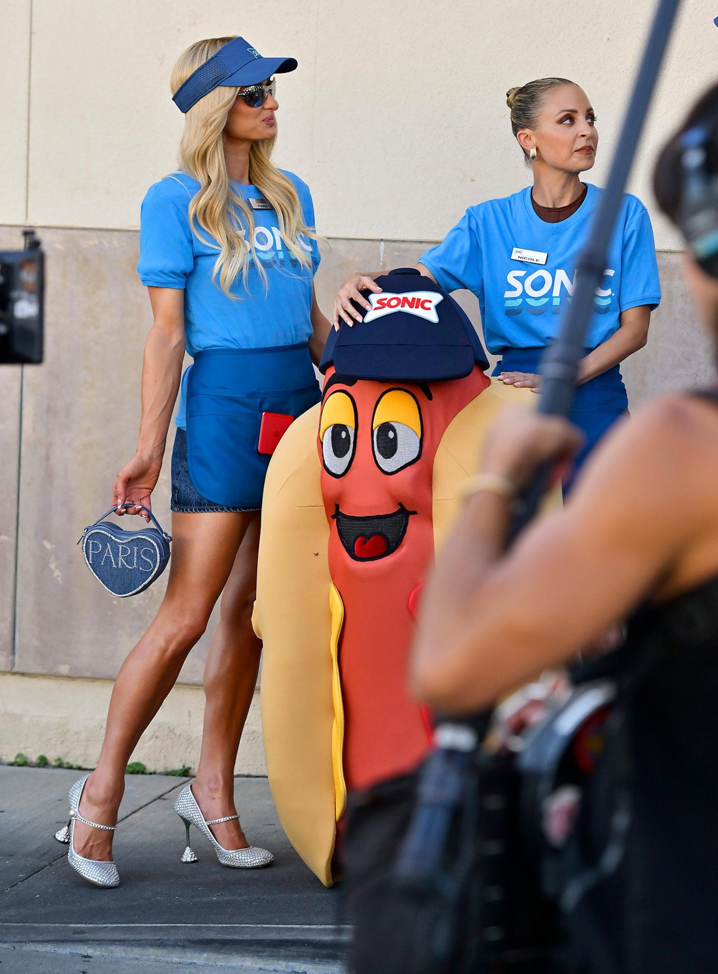 Paris Hilton, Nicole Richie Film The Simple Life Reboot at Sonic | Us ...