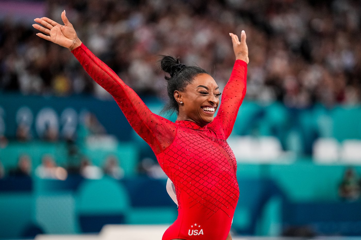 Simone Biles Hits the Salon After Concluding Gymnastics in Olympics ...