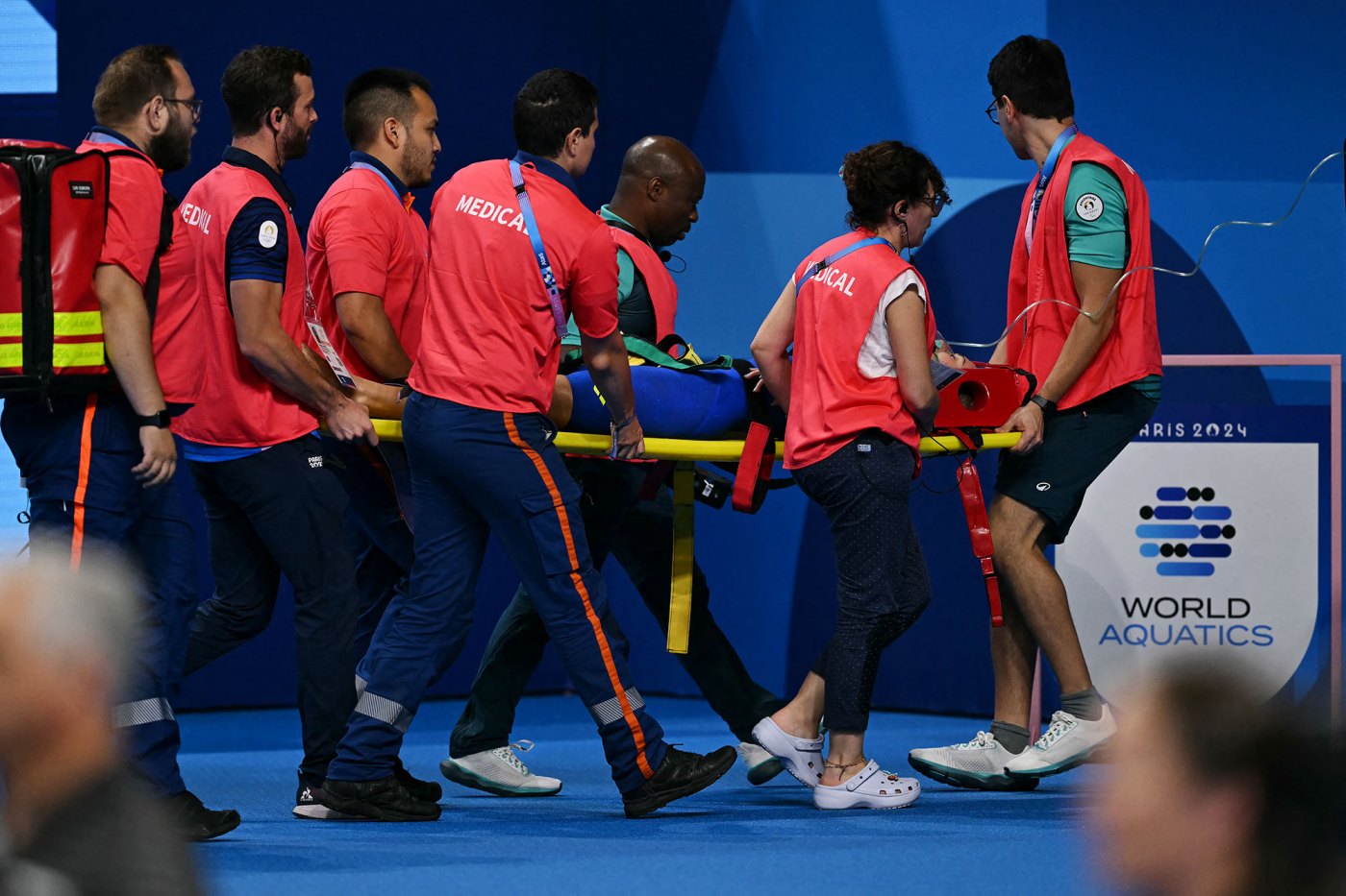 Olympic Swimmer Tamara Potocka Collapses After Qualifiers in Paris | Us ...