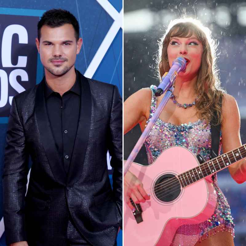 Taylor Lautner Attends Ex-Girlfriend Taylor Swift's Wembley Concert ...
