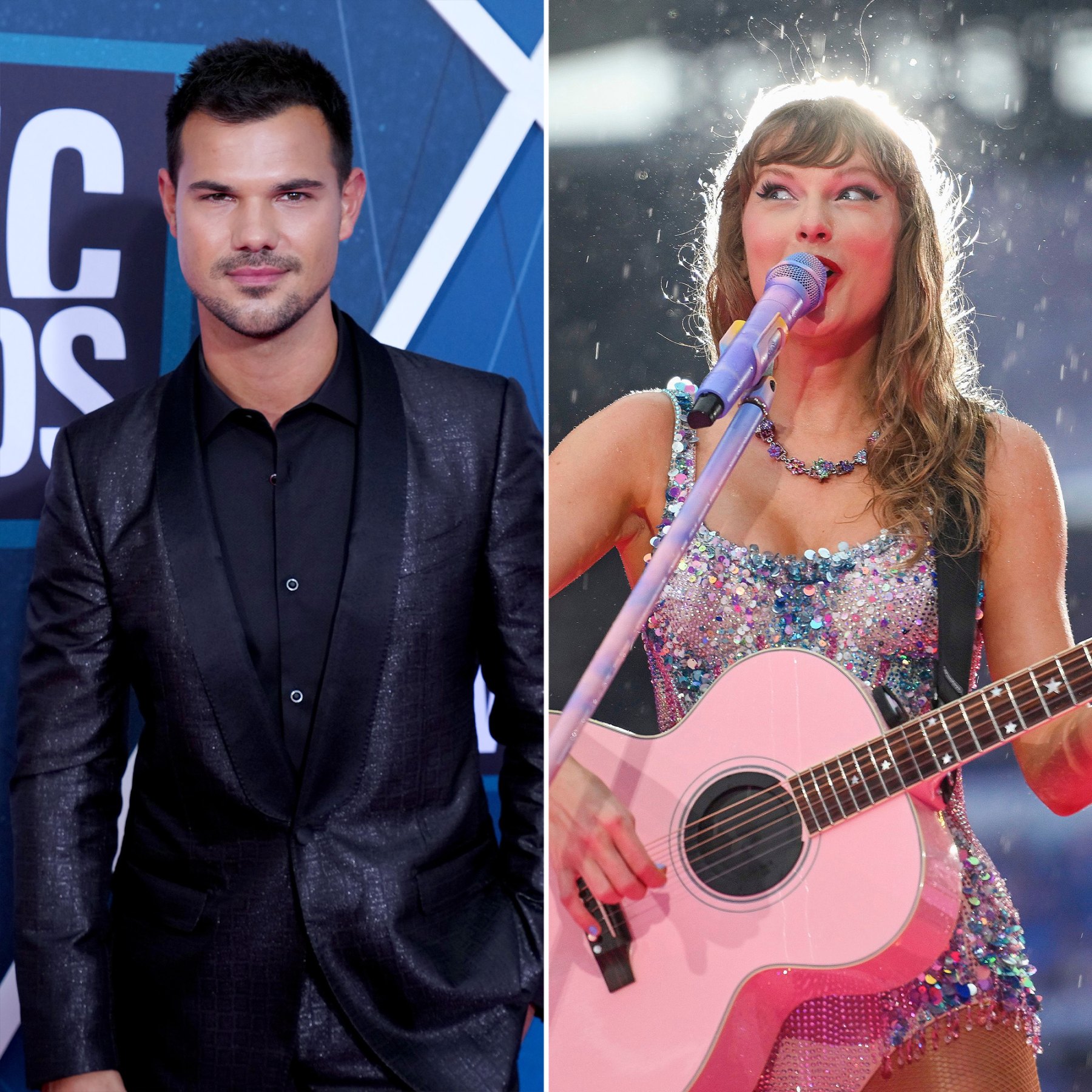 Taylor Lautner Attends Ex-Girlfriend Taylor Swift's Wembley Concert ...
