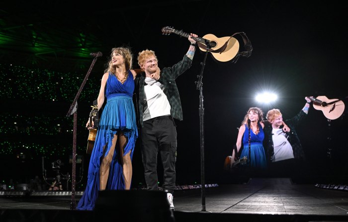 Taylor Swift Duets With Ed Sheeran at Eras Tour Concert in London | Us ...