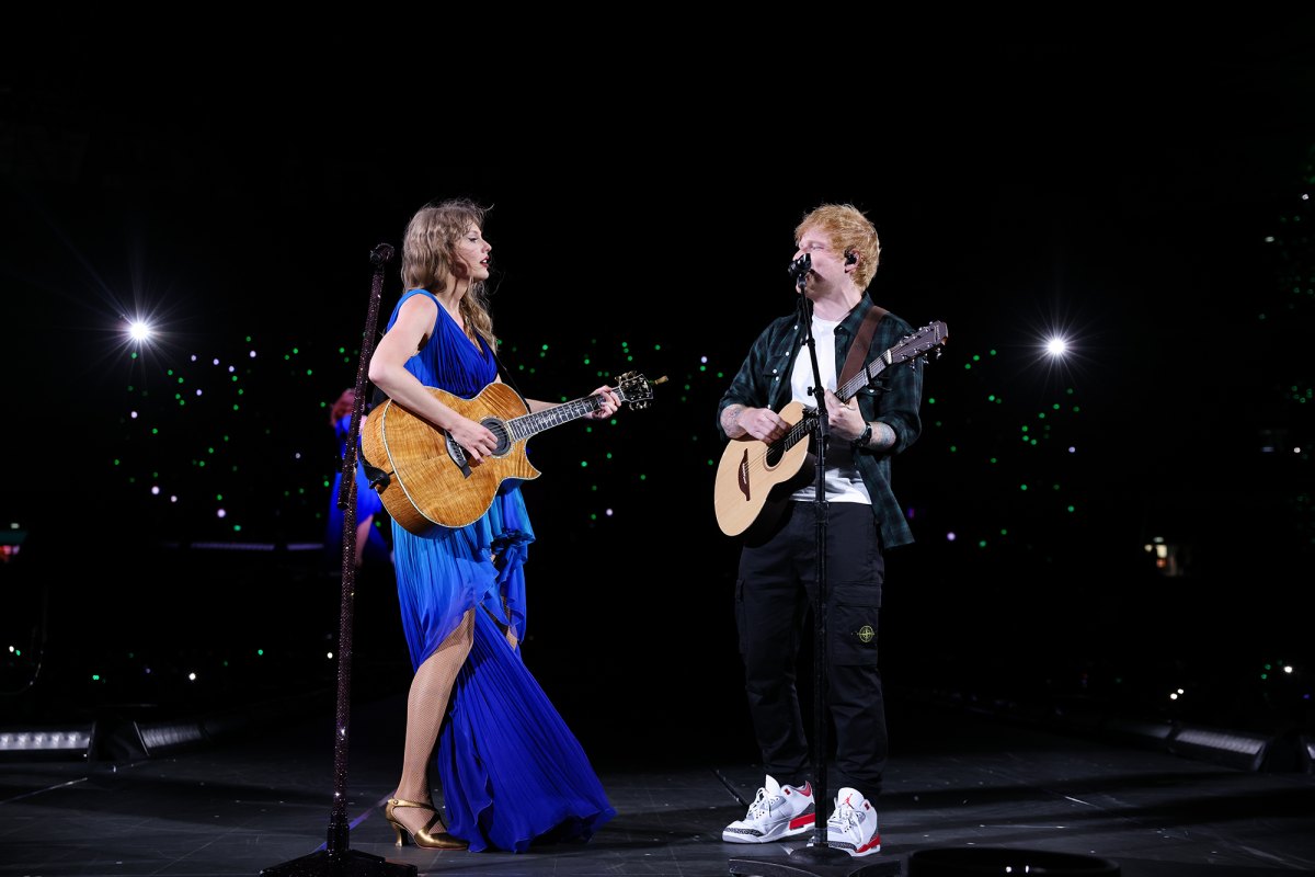 Taylor Swift Duets With Ed Sheeran at Eras Tour Concert in London | Us ...