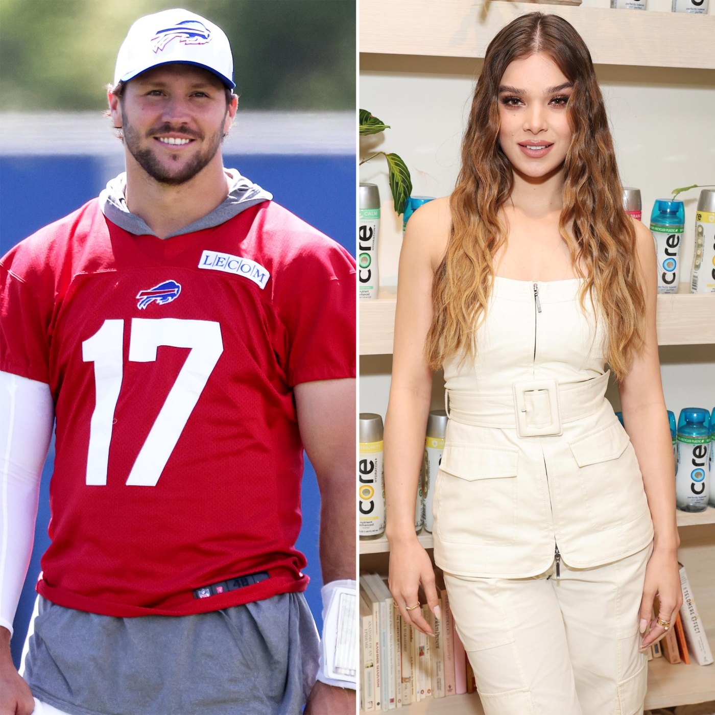 Josh Allen on Hard-Launching Hailee Steinfeld Relationship | Us Weekly