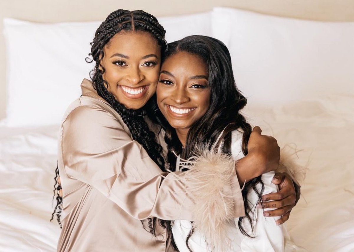 Simone Biles' Sister Adria Posts Throwback Photo: 'I Will Forever Look ...