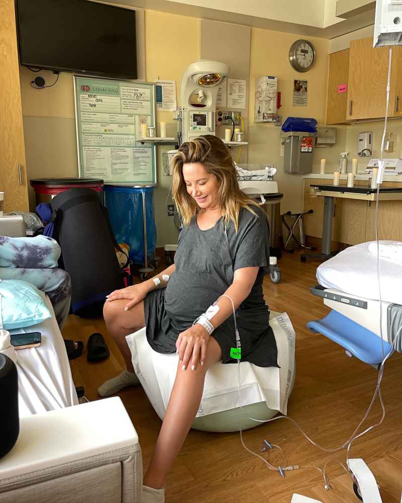 Ashley Tisdale Got a Blowout Before Giving Birth and Then Vomited | Us ...