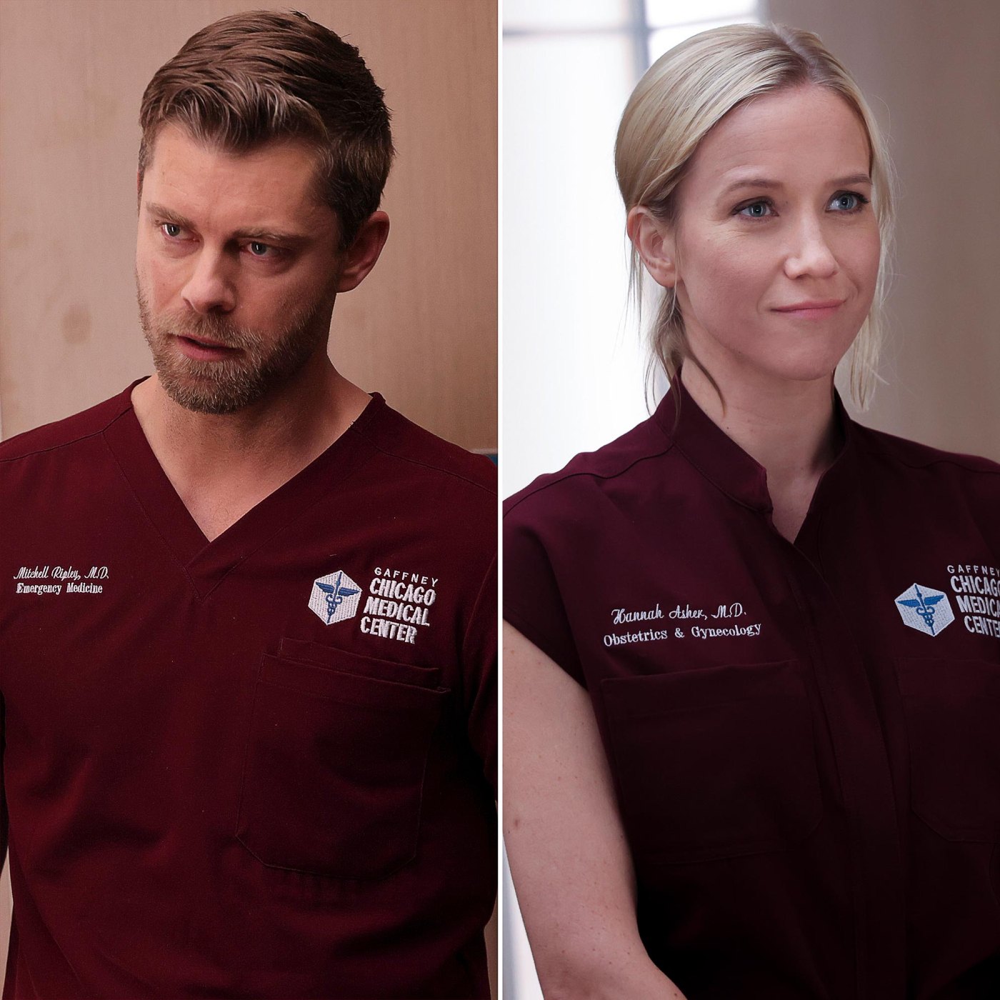 Luke Mitchell: Ripley and Hannah Have 'Tumultuous' Chicago Med Season ...