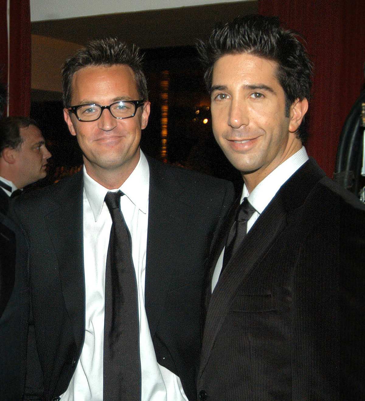 David Schwimmer Says Matthew Perry Was 'Reserved With Me' | Us Weekly