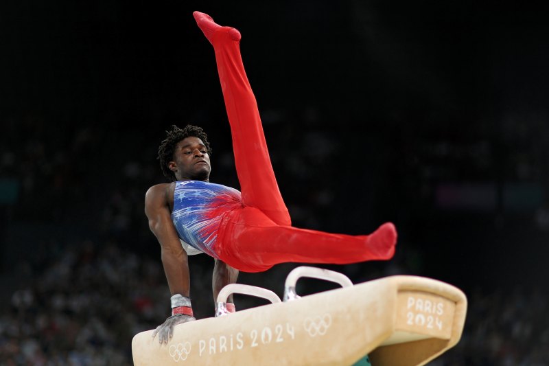 How Team USA's Fred Richard Got Gum All Over His Bronze Medal in Paris ...