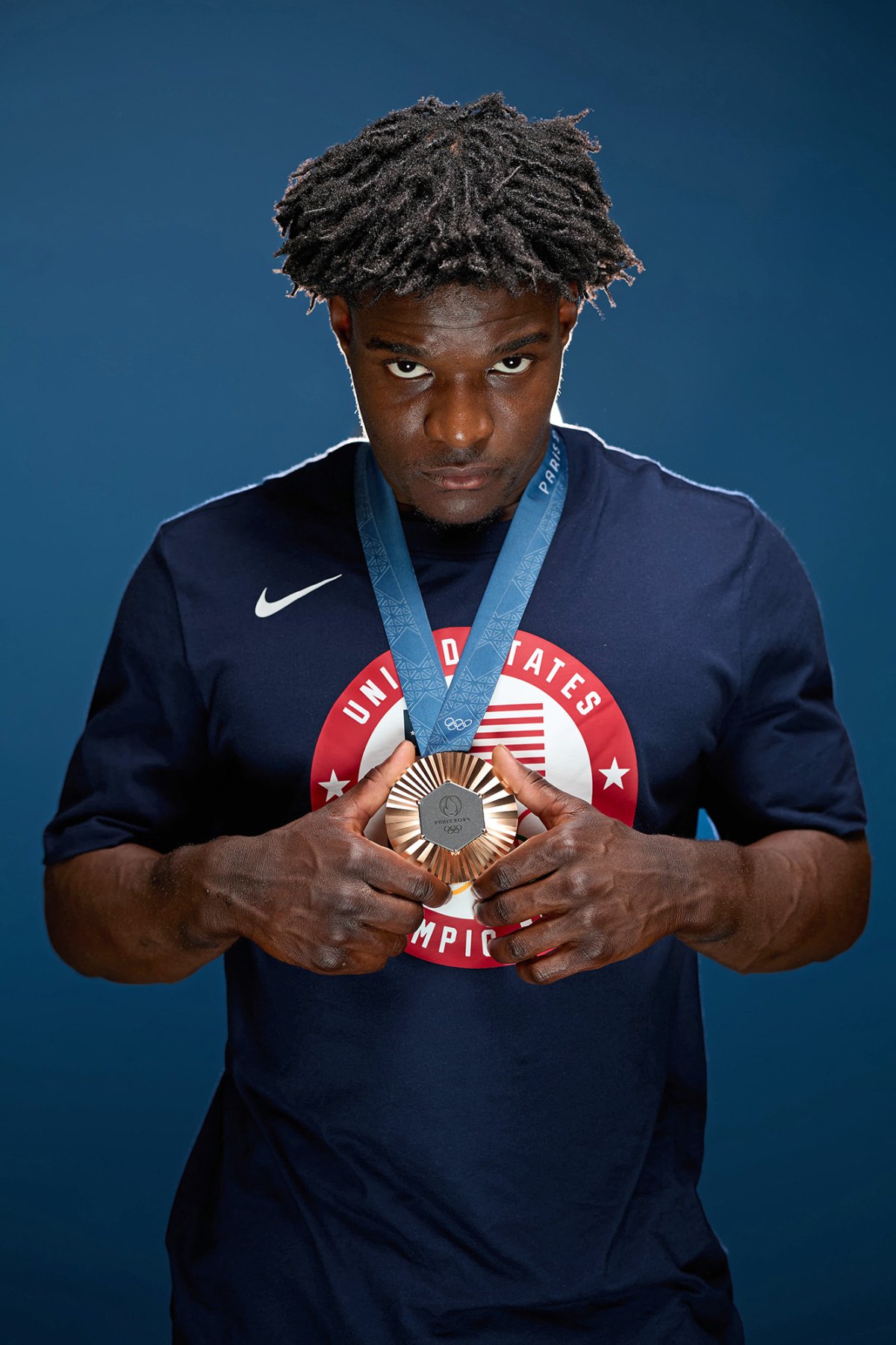 How Team USA's Fred Richard Got Gum All Over His Bronze Medal in Paris ...