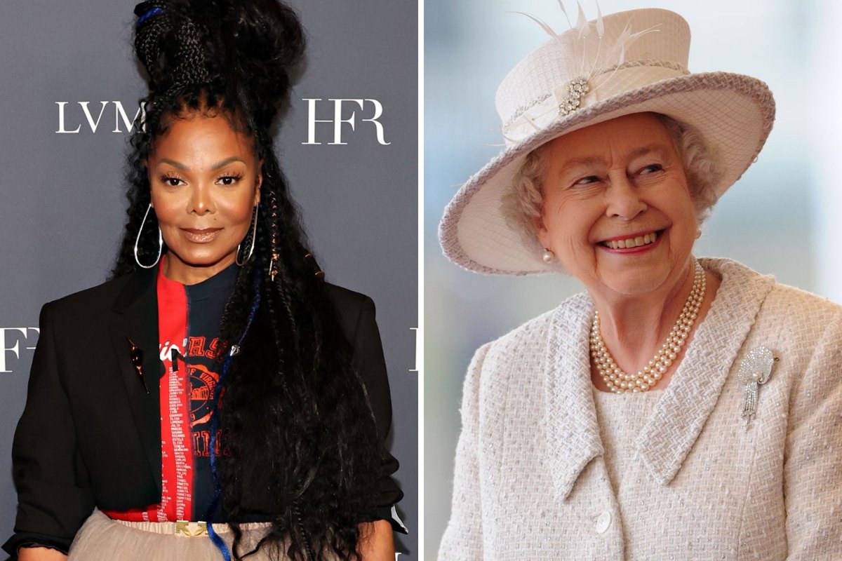 Janet Jackson Recalls Splitting Pants in Front of Queen Elizabeth II ...