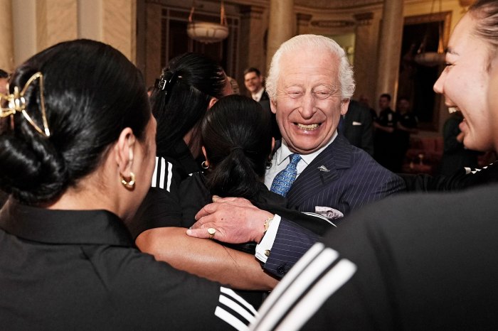 King Charles Receives 'Healing' Hug From New Zealand Rugby Team | Us Weekly